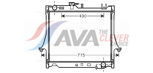 AVA Clever Choice Radiaator,mootorijahutus IS2025 | Aero Motors OÜ